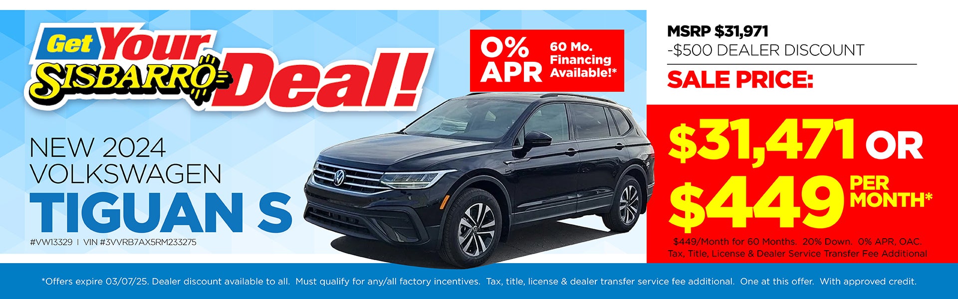 Volkswagen Dealership Near El Paso | Sisbarro Autoworld VW